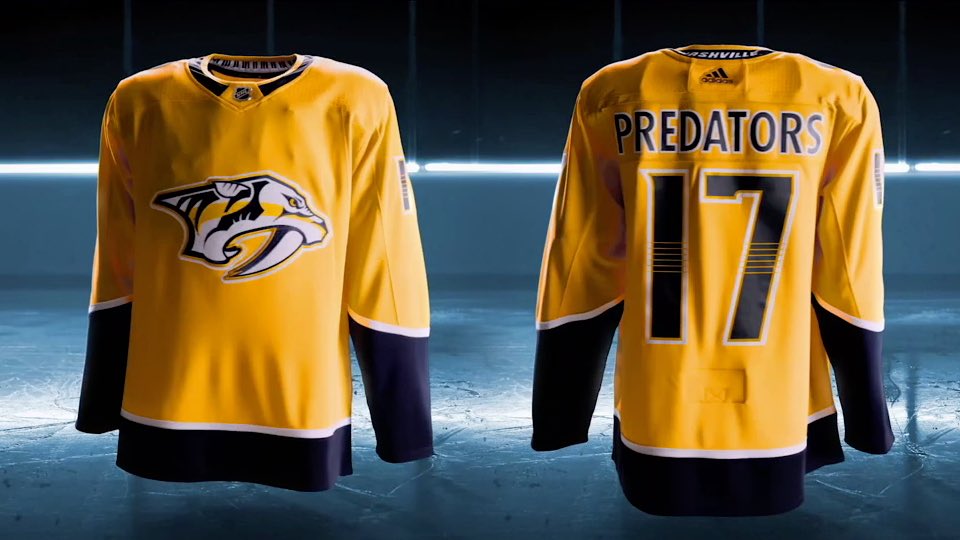 Preds reveal new Adidas Jerseys – Lady Preds